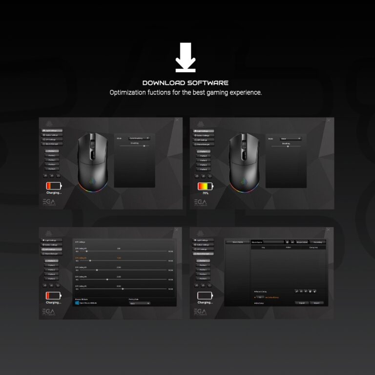 เมาส์เกมมิ่ง รุ่น Type M8 - EGA ZONE