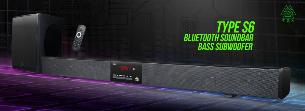 ลำโพงเกมมิ่ง รุ่น Type S6 - EGA ZONE