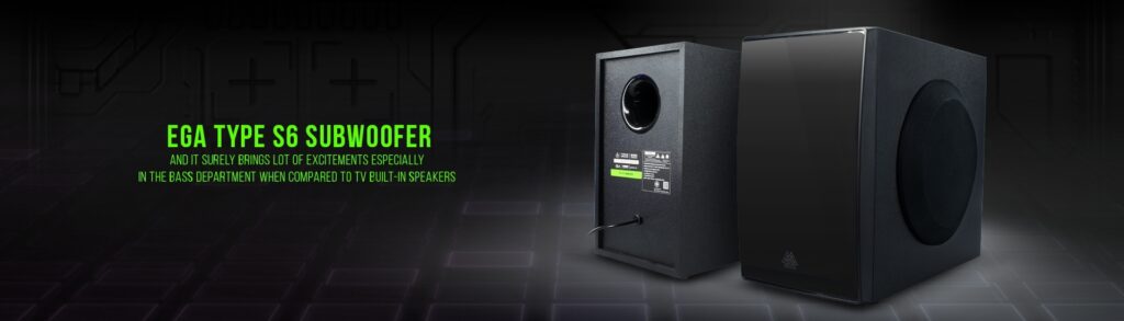 ลำโพงเกมมิ่ง รุ่น Type S6 - EGA ZONE