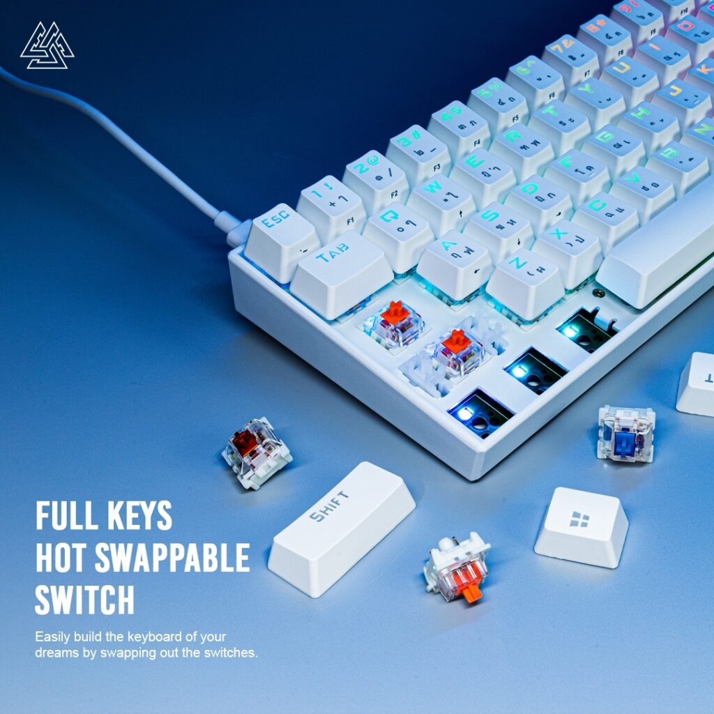 คีย์บอร์ดเกมมิ่ง รุ่น TYPE-MGK2 - EGA ZONE