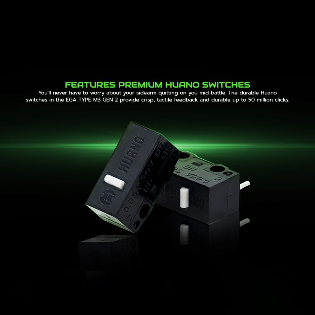 เมาส์เกมมิ่ง รุ่น Type M3 GEN2 - EGA ZONE