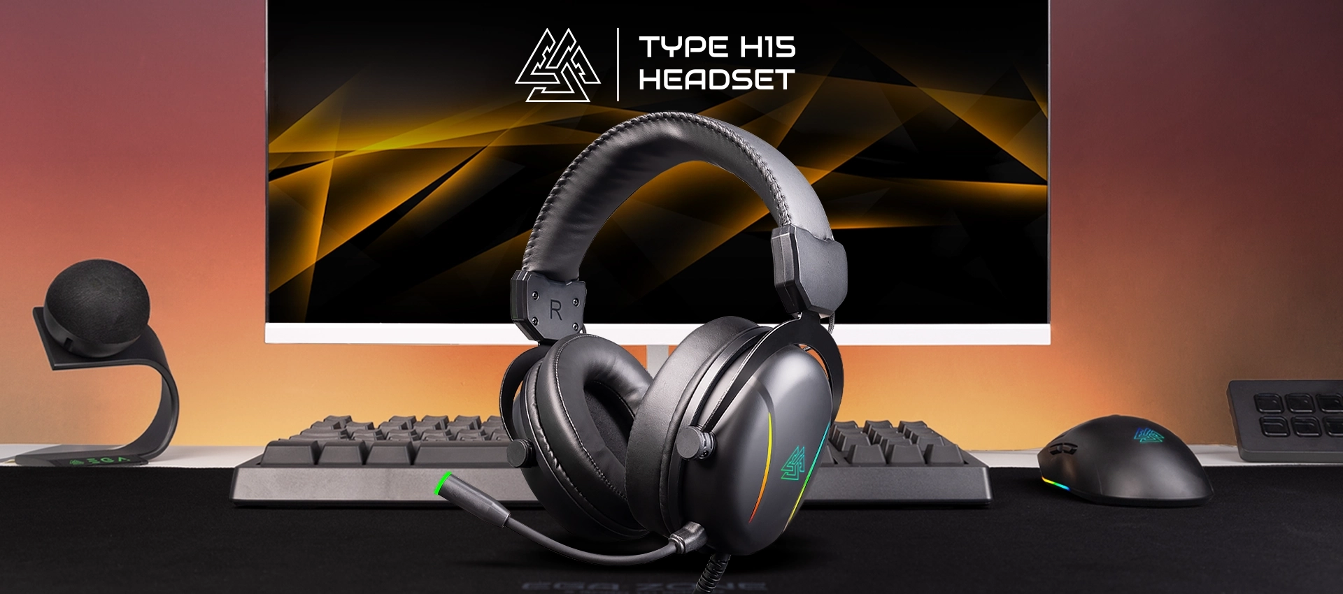 หูฟังเกมมิ่ง รุ่น TYPE H15 สำหรับเล่นเกม | EGA ZONE