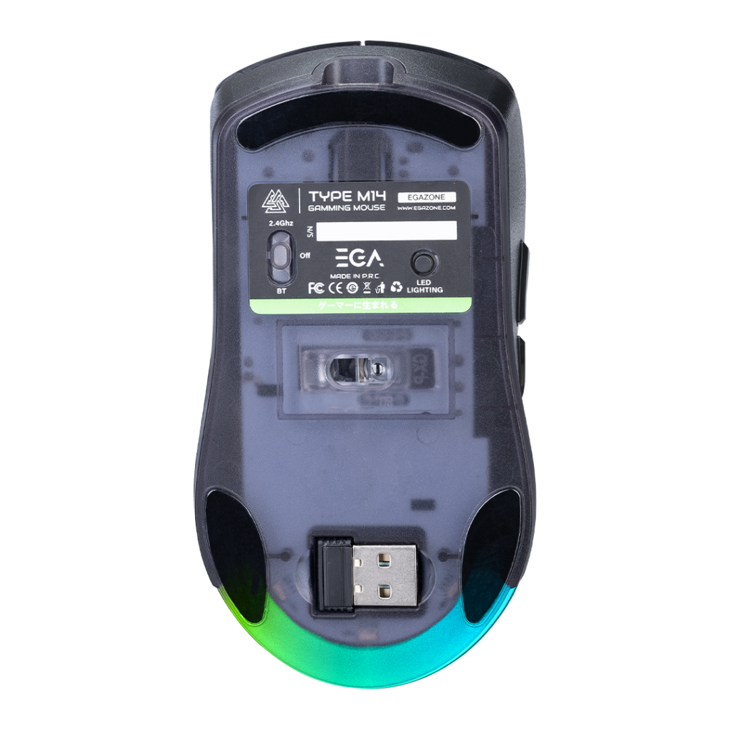 เมาส์เกมมิ่ง รุ่น TYPE M14 - EGA ZONE