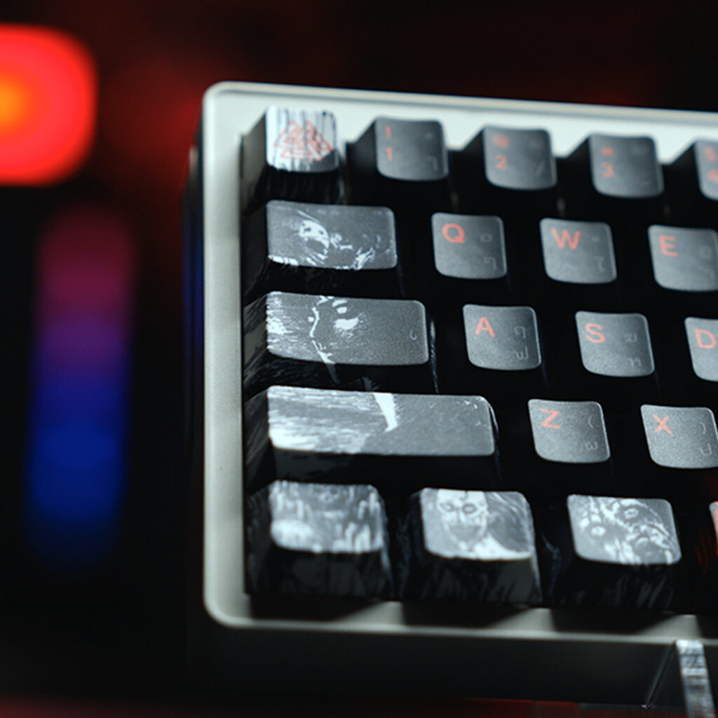 Keycap Junji Ito 2025 – Full Set 128 Keys Cherry Profile PBT ลายอนิเมะ ...