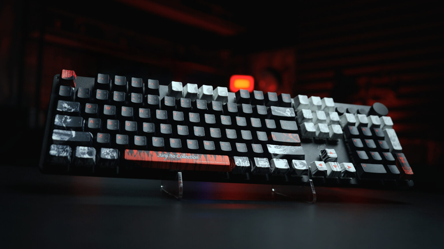 Keycap Junji Ito 2025 – Full Set 128 Keys Cherry Profile PBT ลายอนิเมะ ...