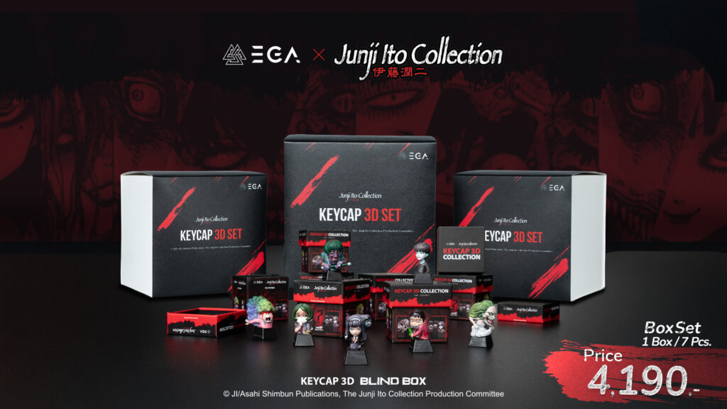 [Limited Edition] Keycap 3D Junji Ito Collection – กล่องสุ่ม Blind Box ...