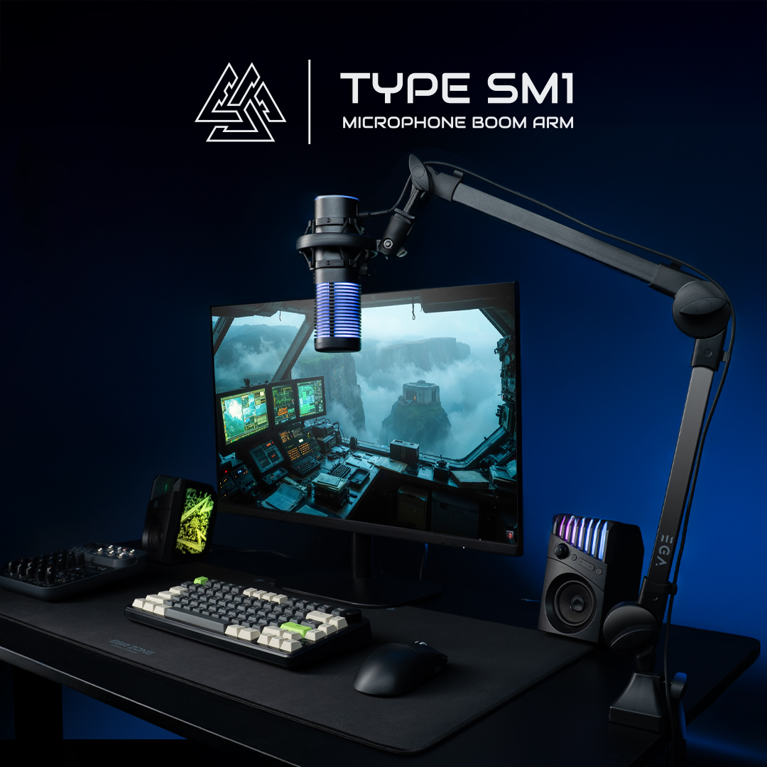 ขาตั้งไมโครโฟน TYPE SM1 | Boom Arm แข็งแรง ปรับได้ 360°