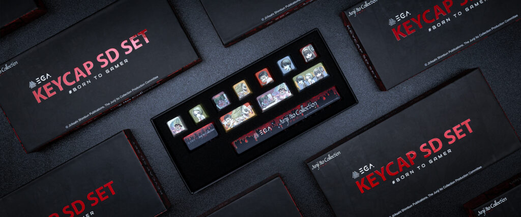 Keycap SD Junji Ito | คอลเลกชั่นสยองขวัญสุดพิเศษ EGA