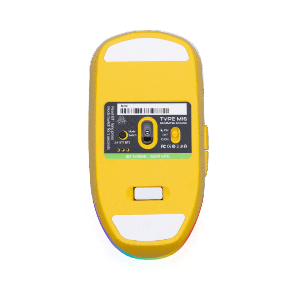 เมาส์เกมมิ่ง รุ่น TYPE M16 | Dual Mode RGB Mouse แบตอึด 250 ชม.