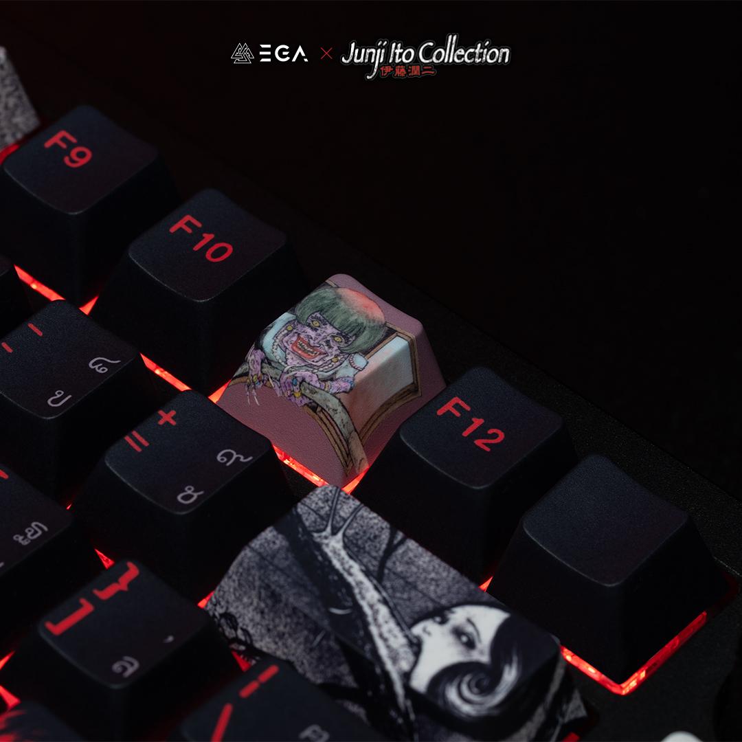 Keycap SD Junji Ito | คอลเลกชั่นสยองขวัญสุดพิเศษ EGA